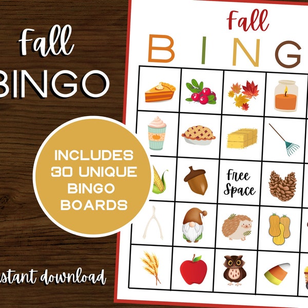 Halloween Bingo - Etsy