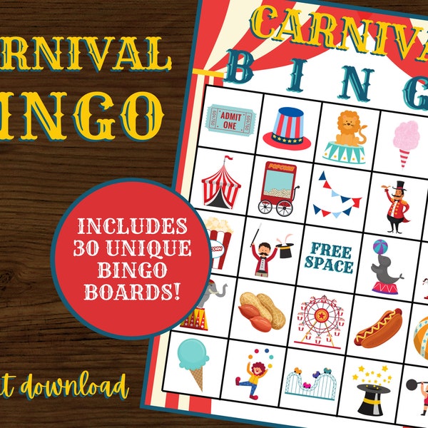 Carnival Games - Etsy