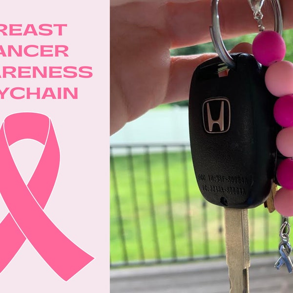 Cancer Keychain - Etsy