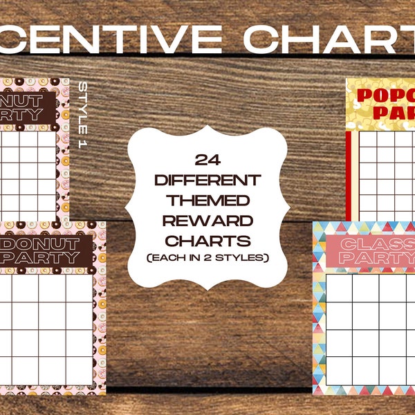 Incentive Charts - Etsy
