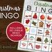 Christmas Bingo Christmas Game Holiday Bingo Winter Bingo Digital ...