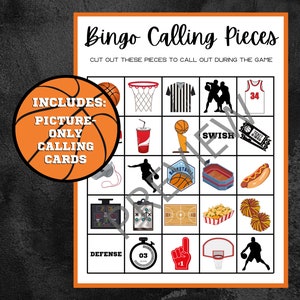 Basketball Bingo | Basketball Party | Basketball Birthday Party ...