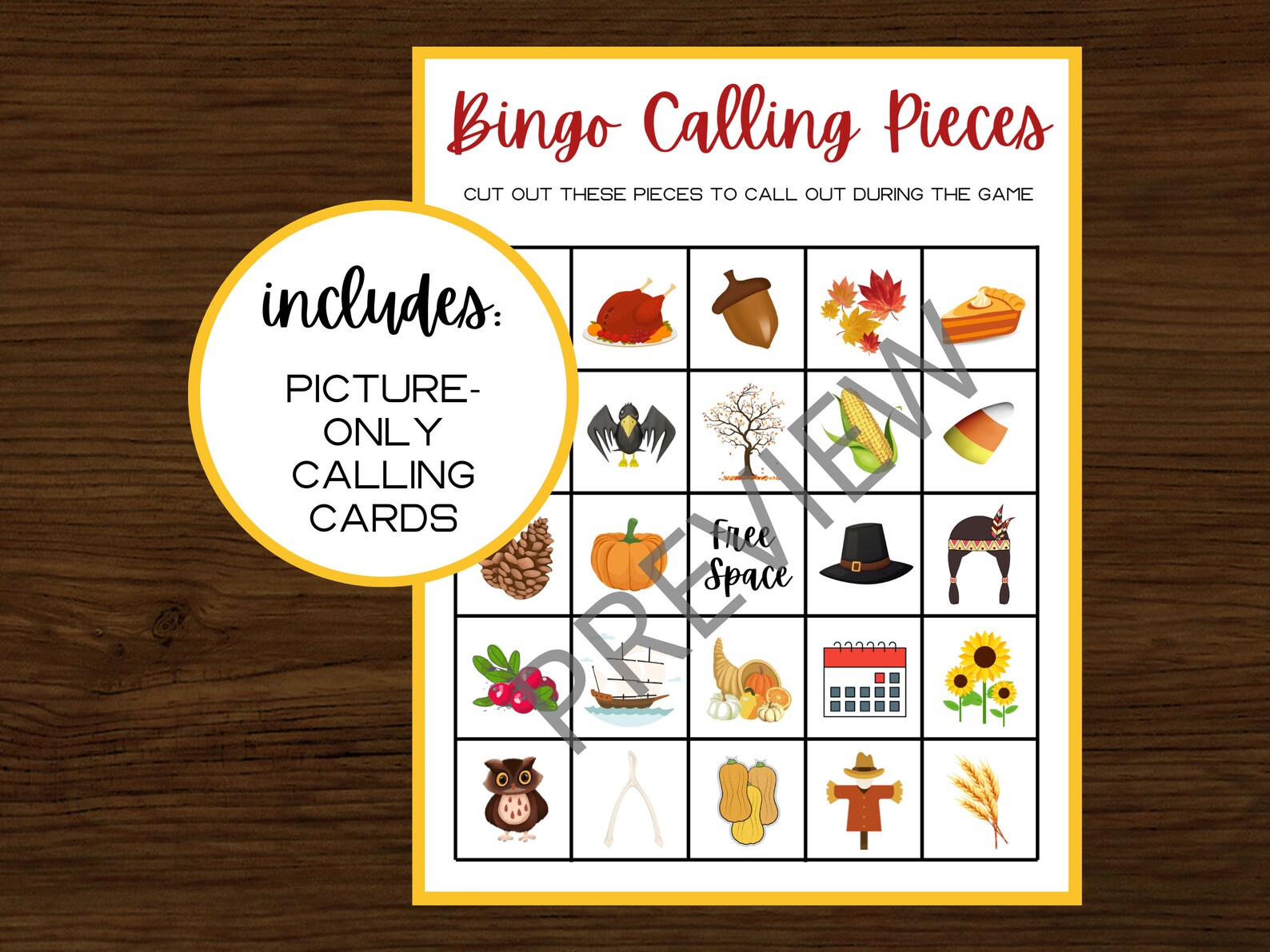Thanksgiving Bingo | 30 Unique Boards | Thanksgiving Games | Digital ...