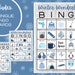 Winter Bingo Winter Wonderland Bingo Winter Printables - Etsy
