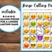 Emoji Bingo Emoji Printable Bingo Instant Download Emoji Party 20 Emoji ...