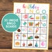 Spring Bingo Springtime Bingo Printable Spring Bingo Instant Download ...