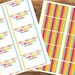 Rainbow Coupon Card Blank Coupon Card Blank Voucher Card Digital ...