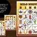 Wild West Bingo Wild West Party Game Wild West Birthday Instant ...