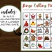 Christmas Bingo Christmas Game Holiday Bingo Winter Bingo Digital ...