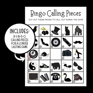 Black Bingo | Color Black Bingo | Colors Bingo | Learning Colors Game ...