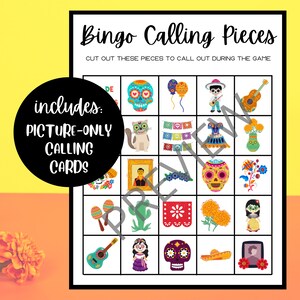 Dia De Los Muertos Bingo | Day of the Dead Bingo | Printable Bingo Game ...