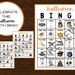 Halloween Bingo 30 Unique Boards Halloween Games Digital - Etsy