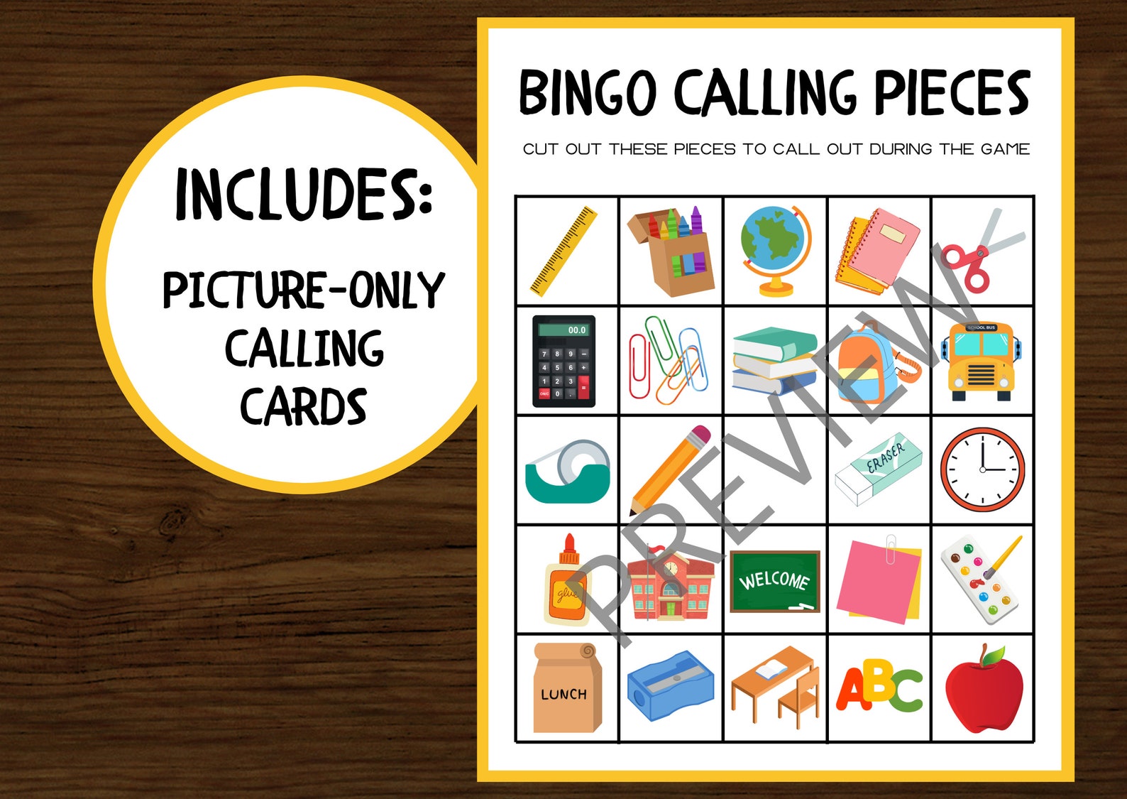 Back to School Bingo School Bingo Welcome Bingo Back to | Etsy