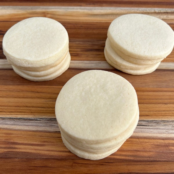 Undecorated Sugar Cookies - Etsy