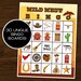 Wild West Bingo | Wild West Party Game | Wild West Birthday | Instant ...