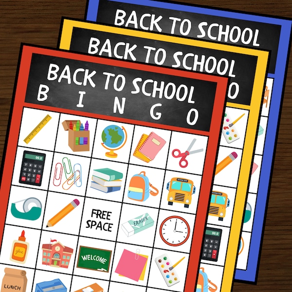 Back to School Cards - Etsy