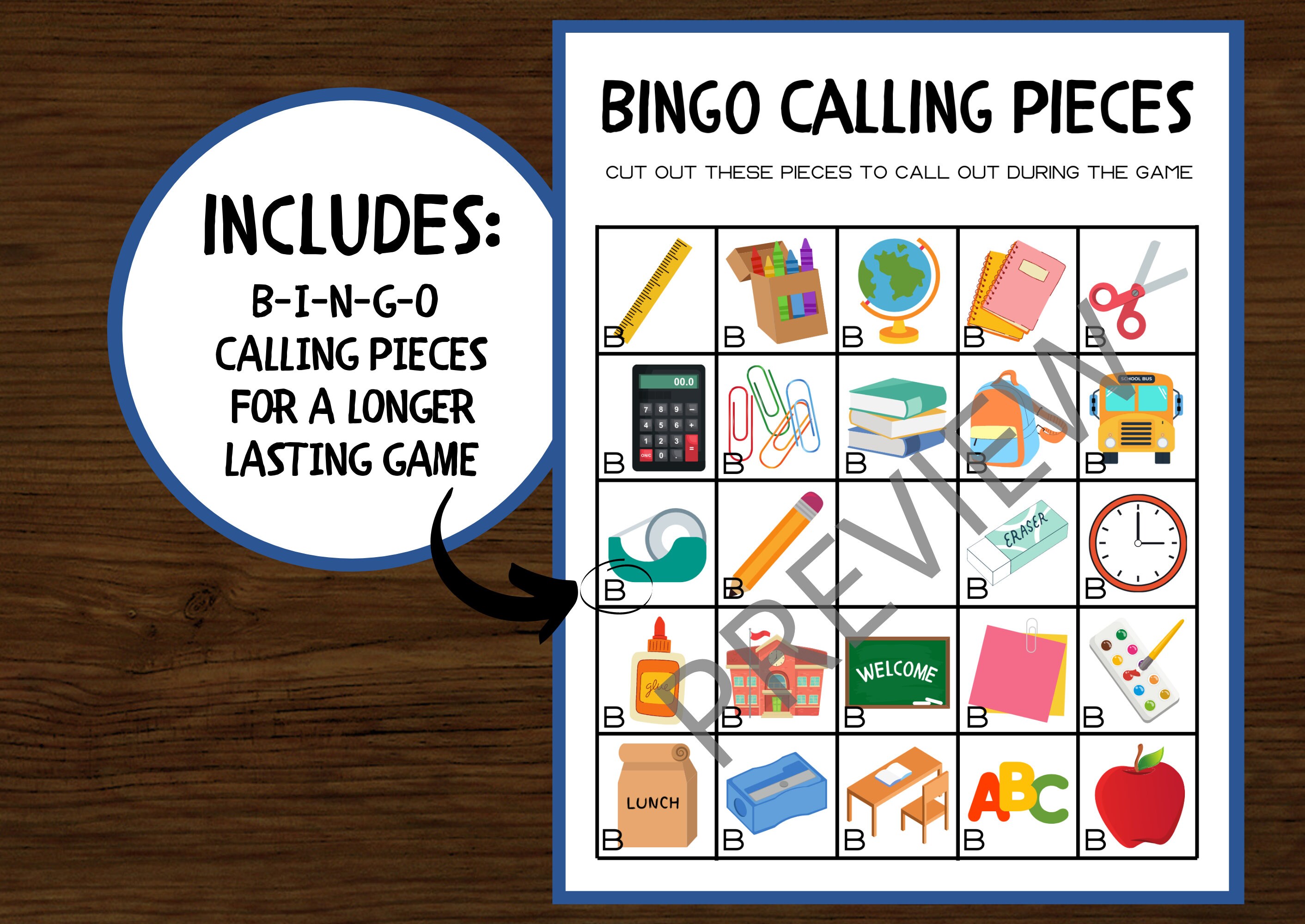 Back to School Bingo School Bingo Welcome Bingo Back to | Etsy