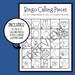 White Bingo | Color White Bingo | Colors Bingo | Learning Colors Game ...