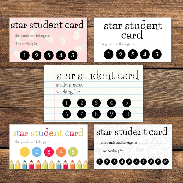 Punch Cards - Etsy