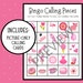 Pink Bingo Color Pink Bingo Colors Bingo Learning Colors Game Back to ...