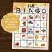 Fall Bingo | Autumn Bingo | Harvest Bingo | Fall Printable PDF Bingo ...