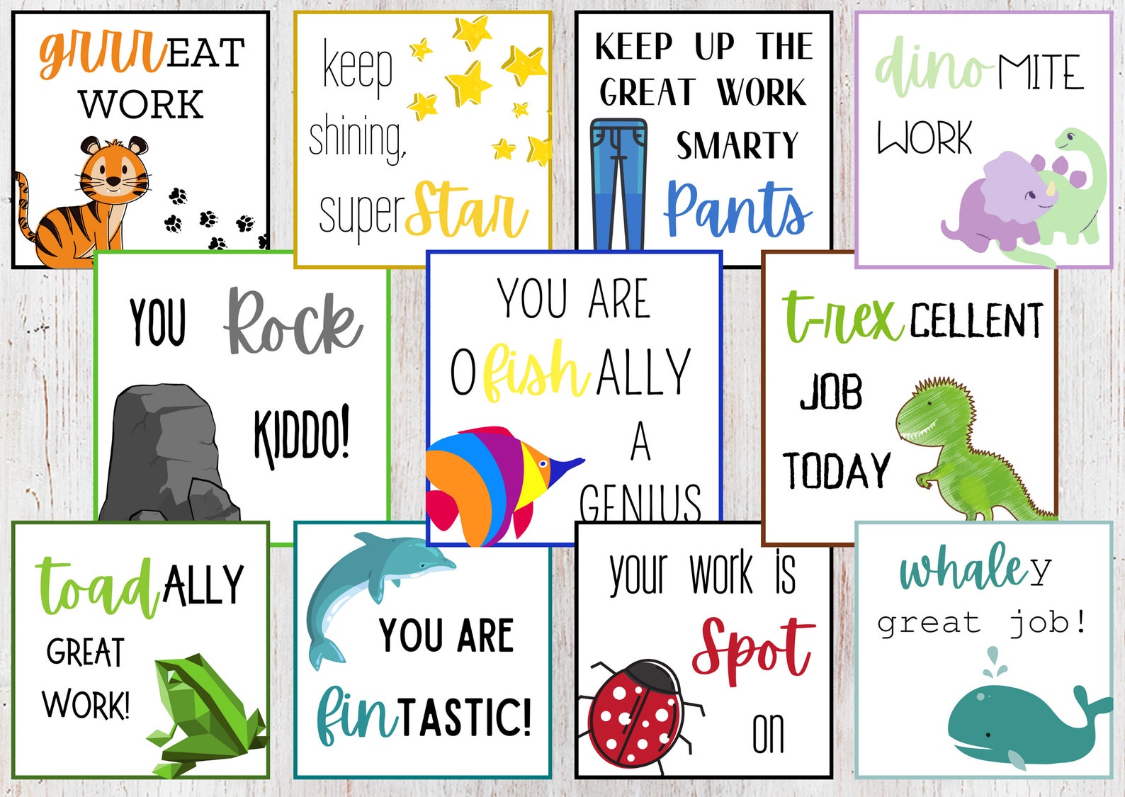 Positive Student Notes Positive Affirmation Student - Etsy