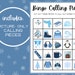 Winter Bingo Winter Wonderland Bingo Winter Printables - Etsy