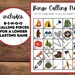 Camping Bingo Kids Camping Game Kids Camping Bingo 30 Bingo Boards ...