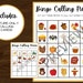 Fall Bingo Autumn Bingo Harvest Bingo Fall Printable PDF - Etsy