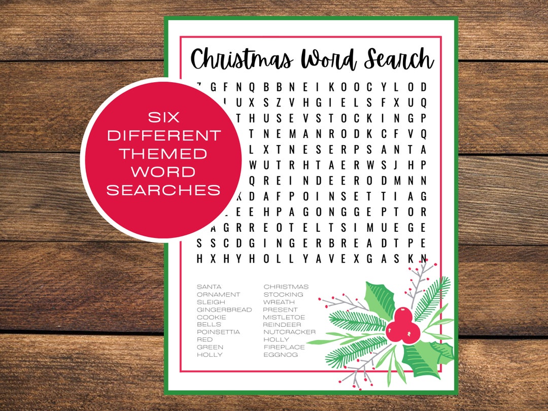 Christmas Word Searches | Christmas Word Search | Christmas Word Search ...