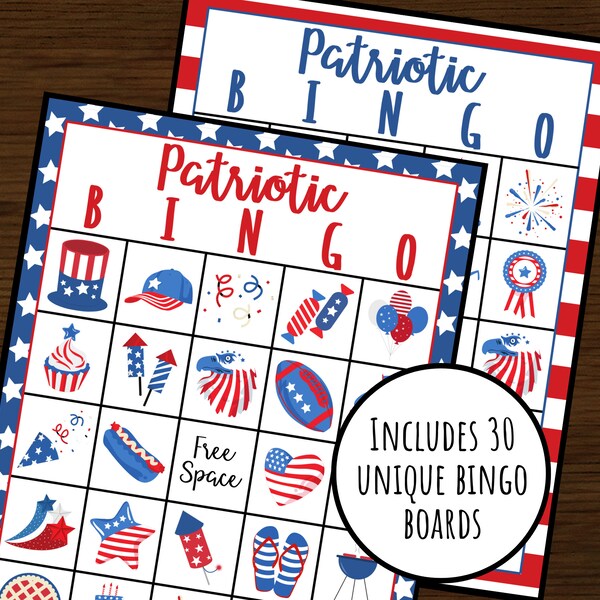 Patriotic Game - Etsy