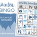 Thanksgiving Bingo 60 Unique Boards Thanksgiving Games - Etsy
