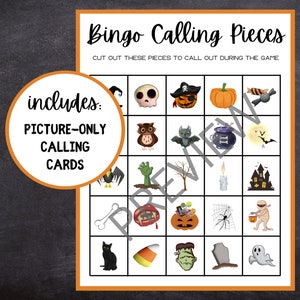 Halloween Bingo | 30 Unique Boards | Halloween Games | Digital Download ...
