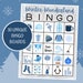 Winter Wonderland Bingo Game | 30 Unique Cards (digital Download) - Etsy