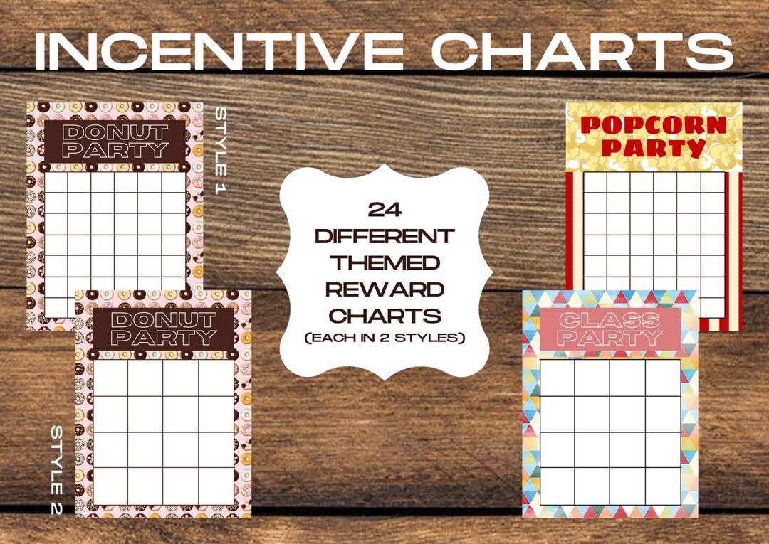 Reward Charts Incentives Charts Class Party Donut Party Chart Instant ...