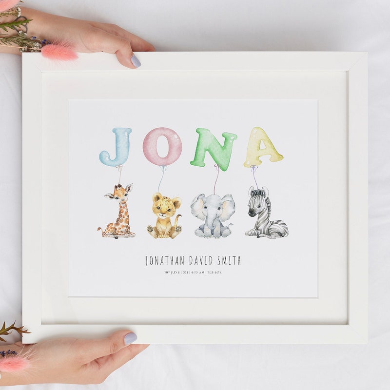 Personalised Nursery - Etsy