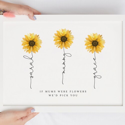 Personalised Mum Print Mothers Day Print Personalised - Etsy
