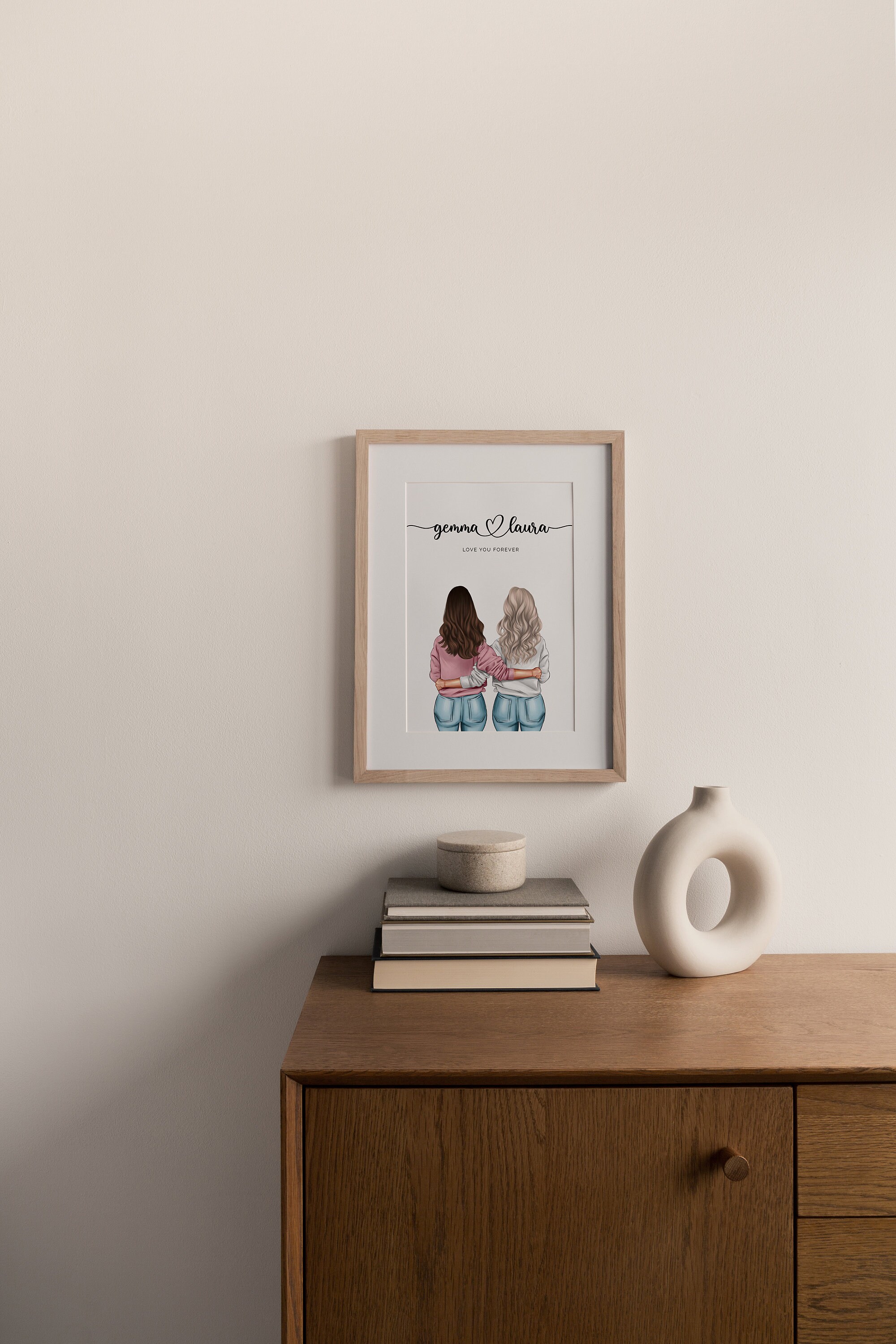 Personalised Couple Print Couples Gift Gift for Her - Etsy UK