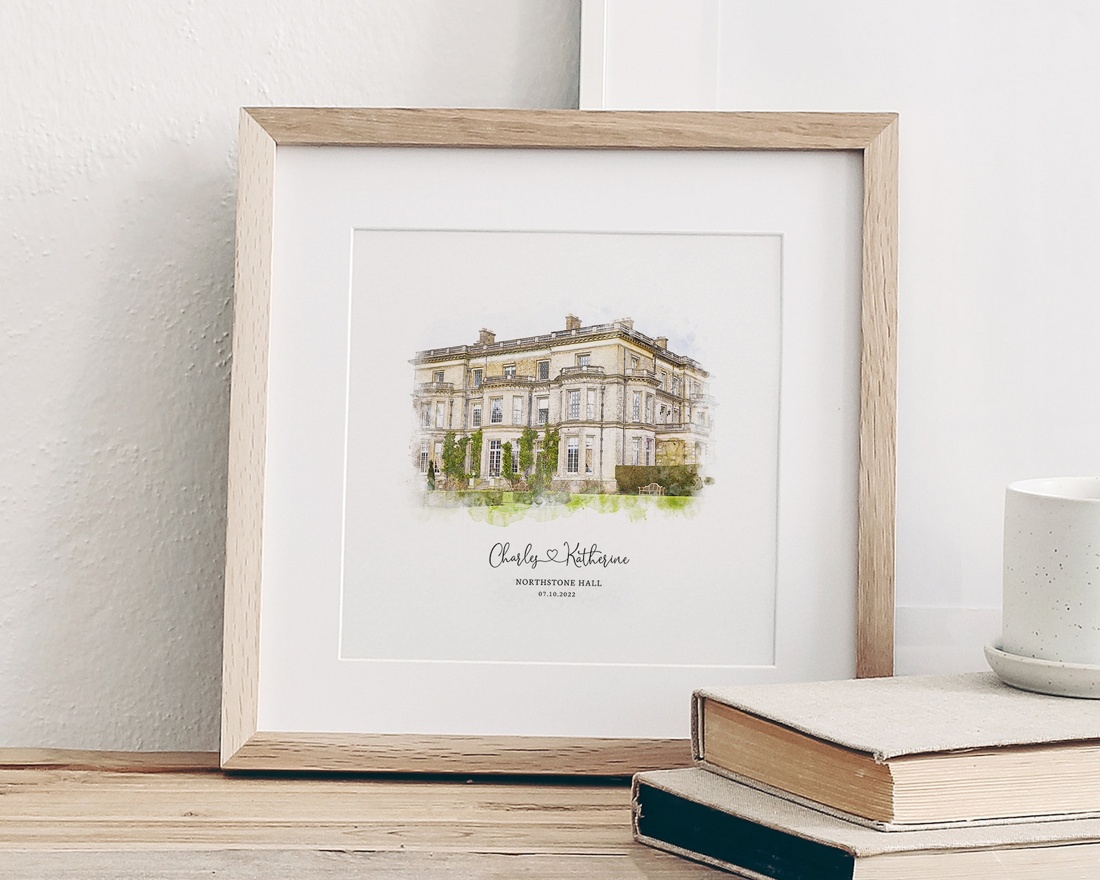 Wedding Venue Print Wedding Gift 1st Wedding Anniversary - Etsy
