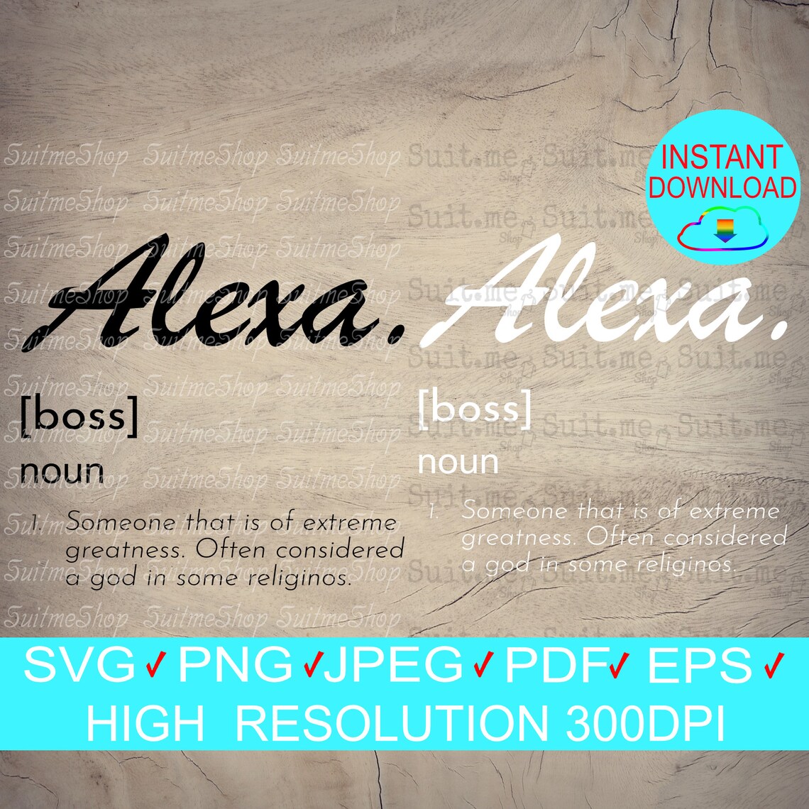 Alexa Personalized Name Gift Svg File Printable for Shirt Mug Alexa App ...