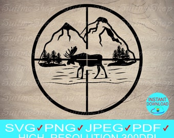 Rifle Scope Decal - Etsy