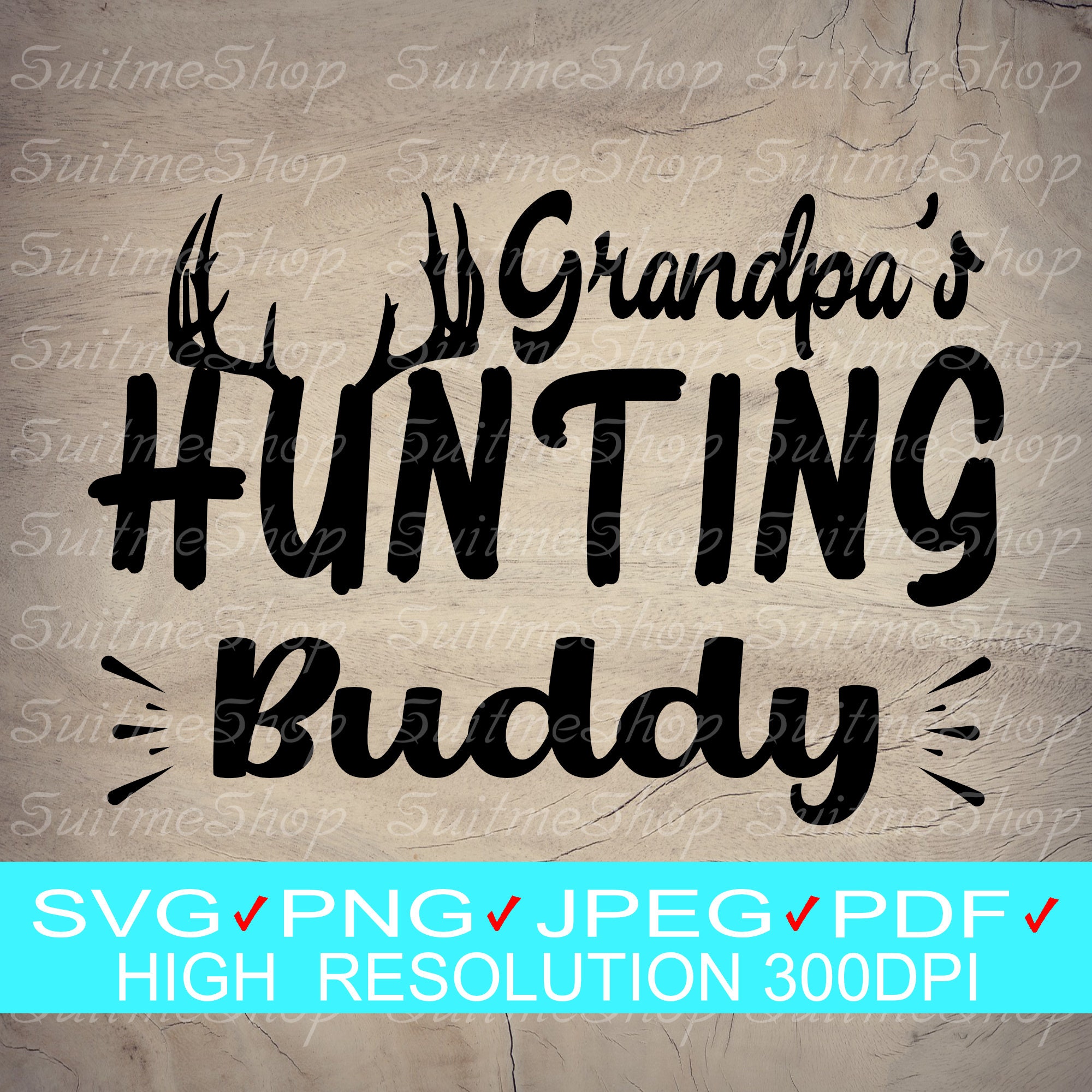 Grandpa New Hunting Buddy Grandpa Hunting Buddy Svg Grandpa - Etsy