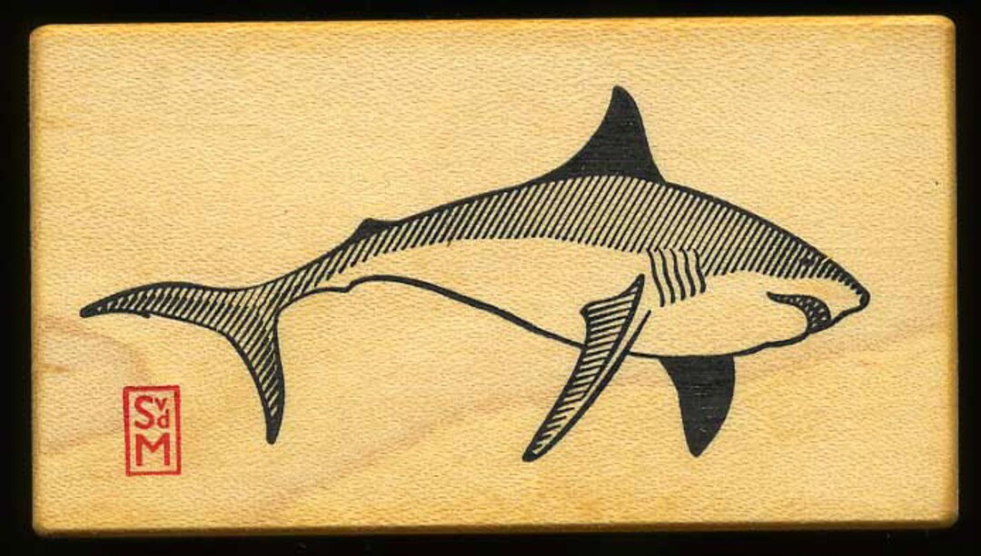 Rubber Stamp Shark for All Sorts of Crafts Like Journaling ...
