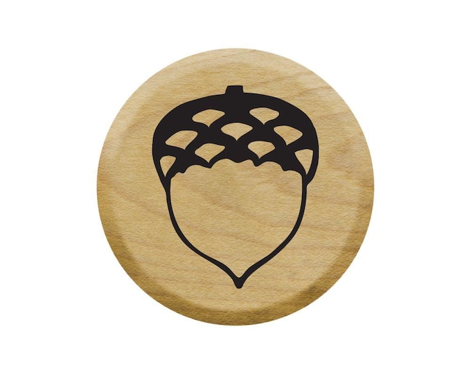 Rubber Stamp Tiny Acorn - Etsy UK