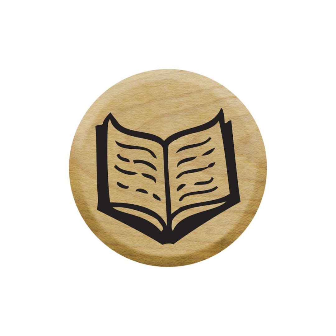 Tiny Tome Rubber Stamp, Mini Book Rubber Stamp, Journal Stamp - Etsy