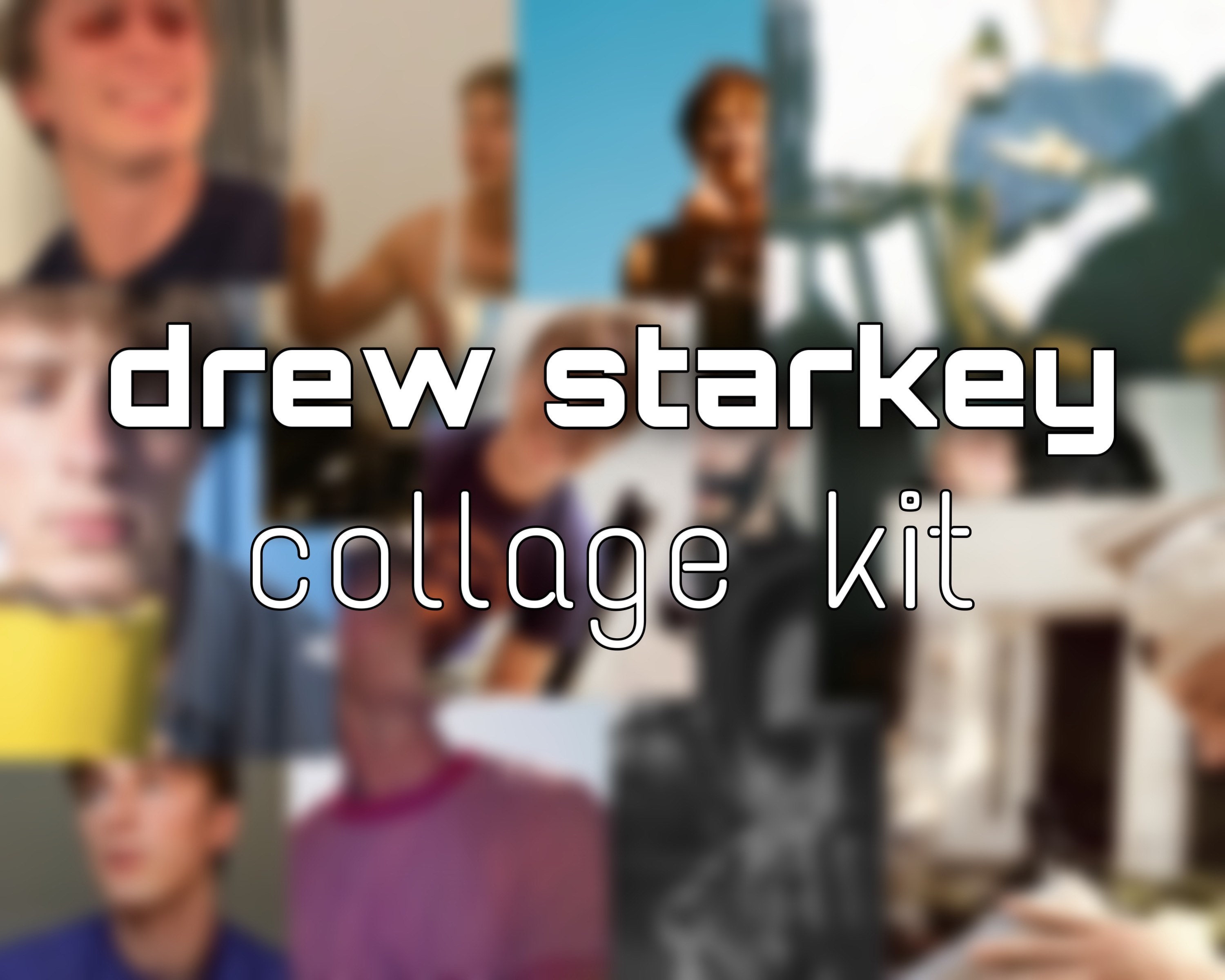 75 Photos | Drew Starkey Collage Kit (digital) - Etsy