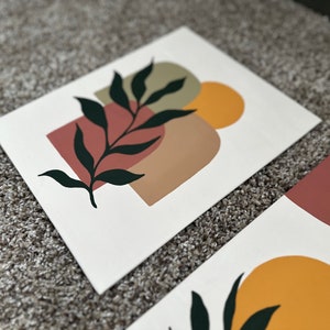 Boho Canvas Panel Bundle - Etsy