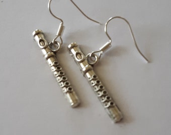 Flute Earrings | Etsy