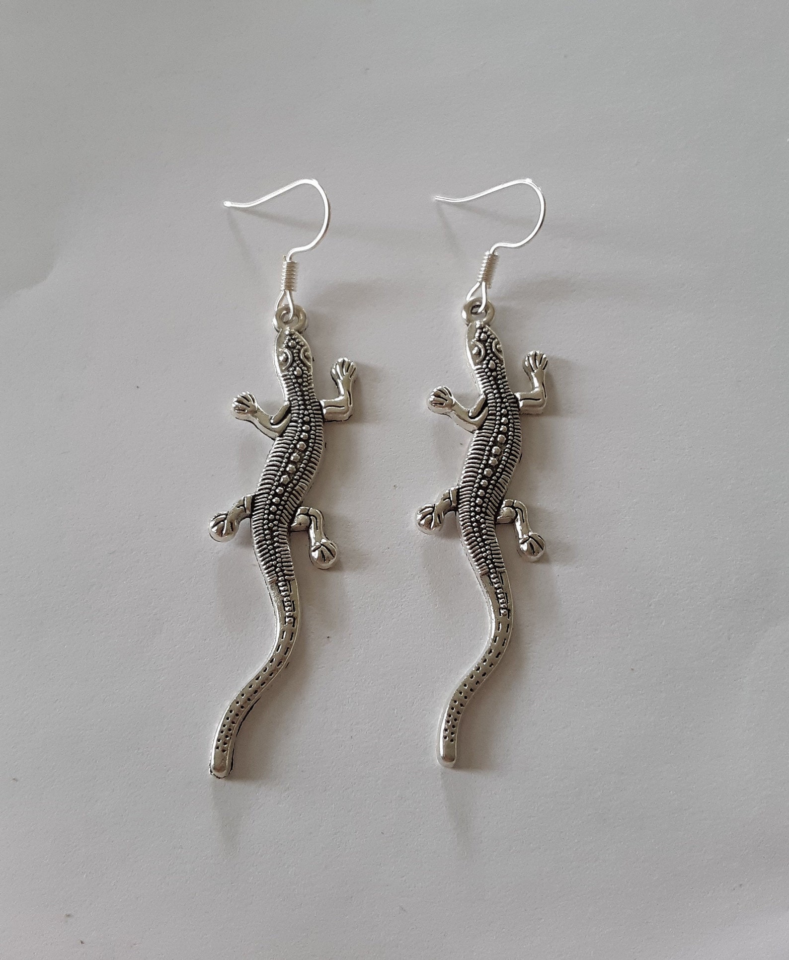 Lizard Earrings | Etsy