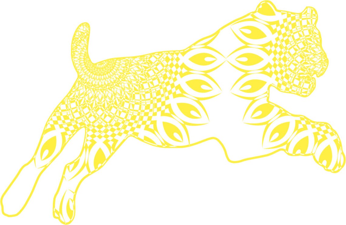 Mandala Puma /mandala Puma PNG, JPG, SVG/ Printable Mandalas / Vector ...